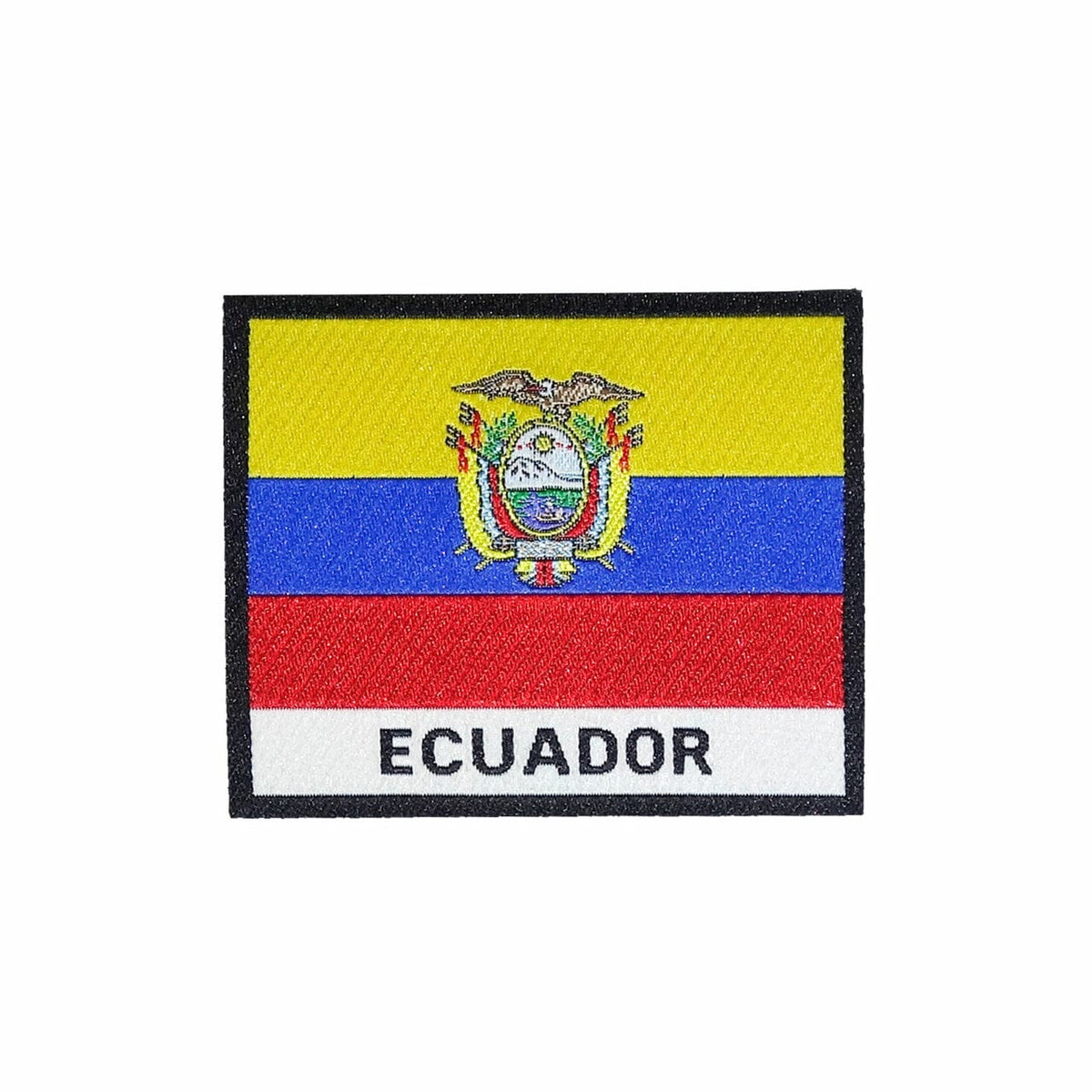 Ecuador Flag Iron On Patch – Black Maple Trading Co.