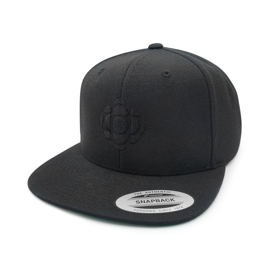 CBC Gem Logo Tone on Tone Black Snapback Cap – Black Maple Trading Co.