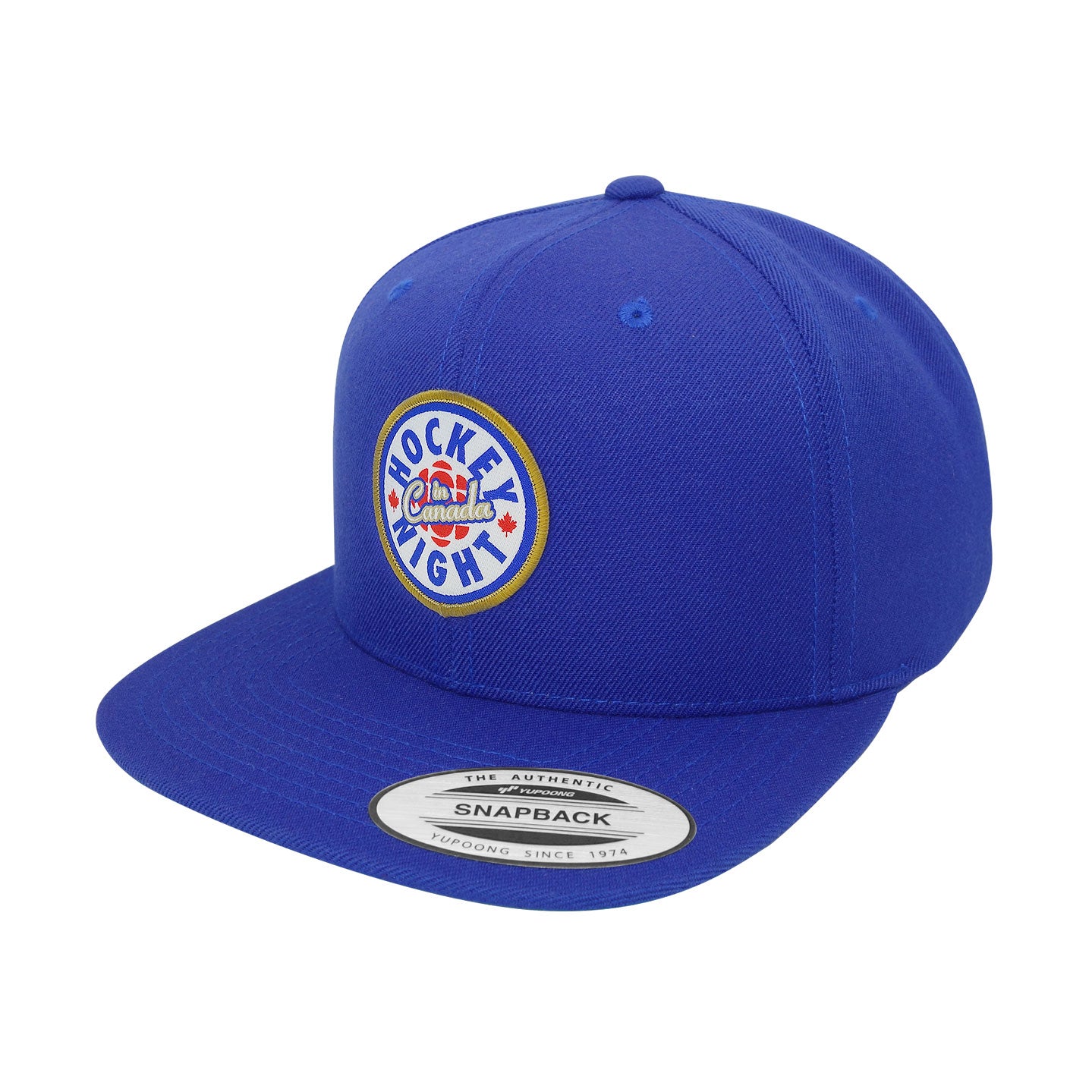 Hockey Night In Canada Royal Blue Six Panel Flat Bill Cap – Black Maple ...
