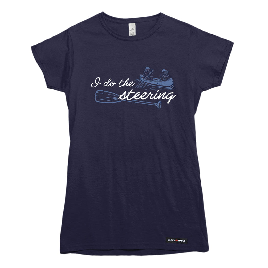 I do the Steering Canoe T-shirt – Black Maple Trading Co.