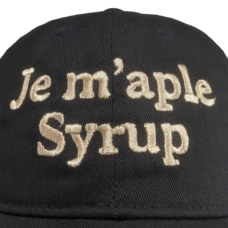 Je M'aple Syrup Dad Hat – Black Maple Trading Co.