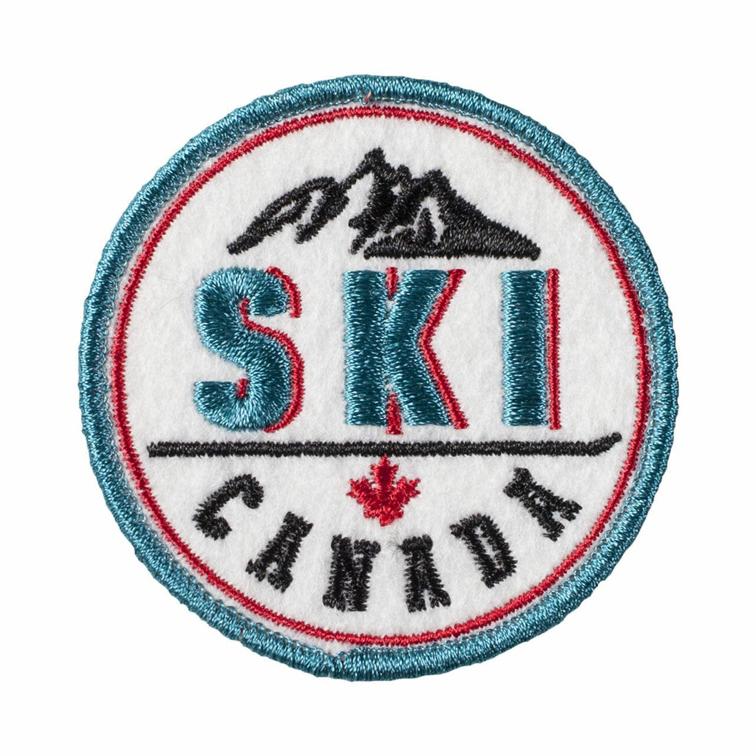 Ski Canada Iron On Patch – Black Maple Trading Co.