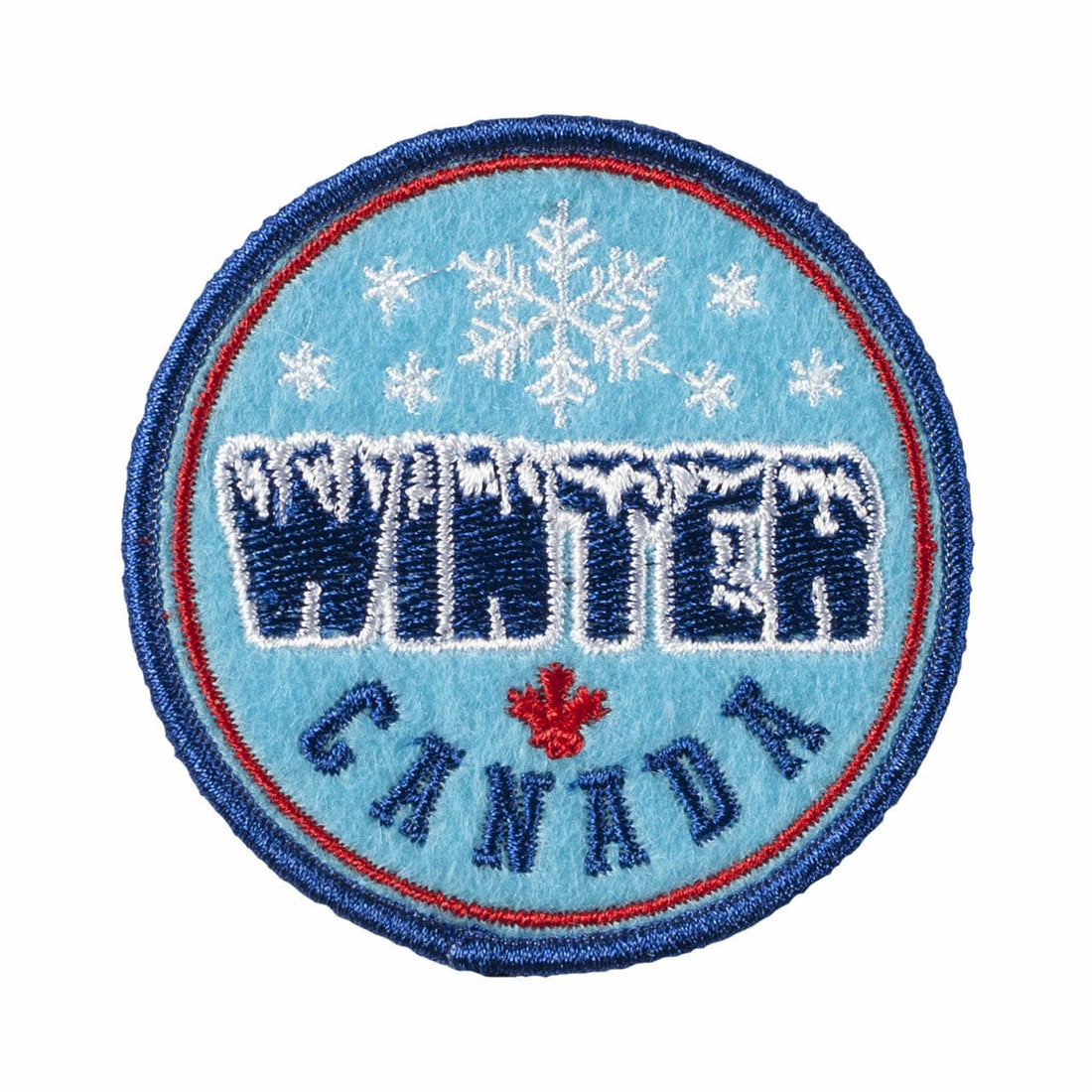 Winter Canada Iron On Patch – Black Maple Trading Co.