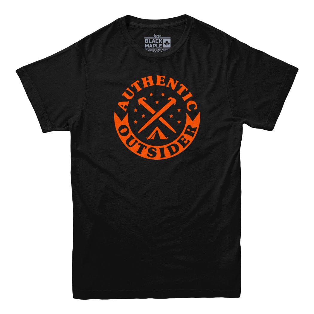 Authentic Outsider T-shirt – Black Maple Trading Co.