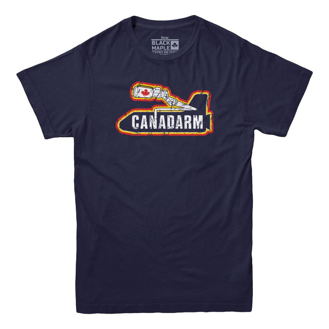 Canadarm Logo T-shirt – Black Maple Trading Co.