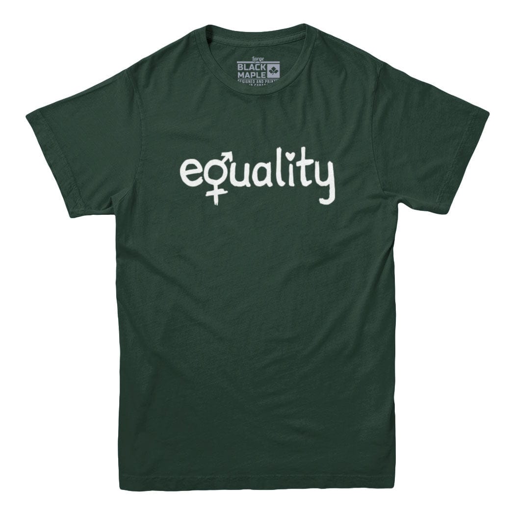 Gender Equality T-shirt – Black Maple Trading Co.