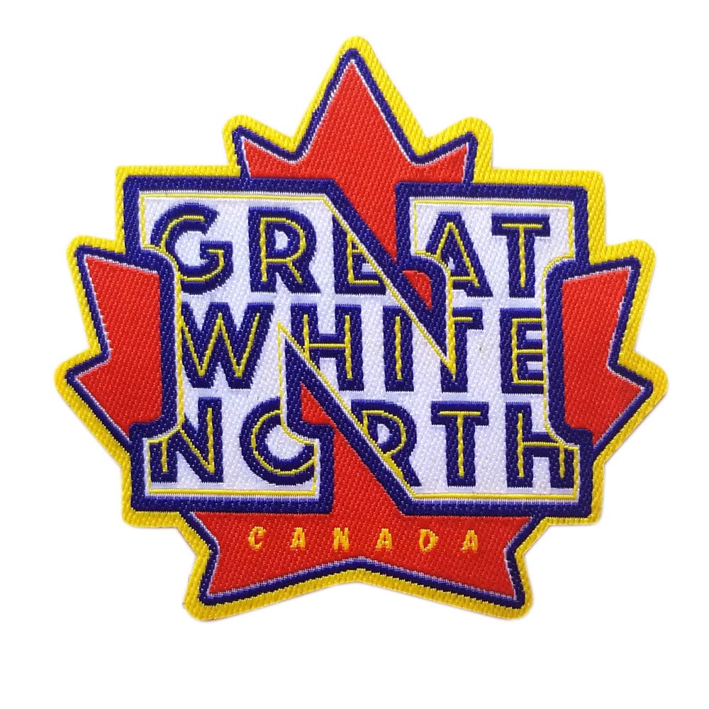 Great White North Iron on Patch – Black Maple Trading Co.