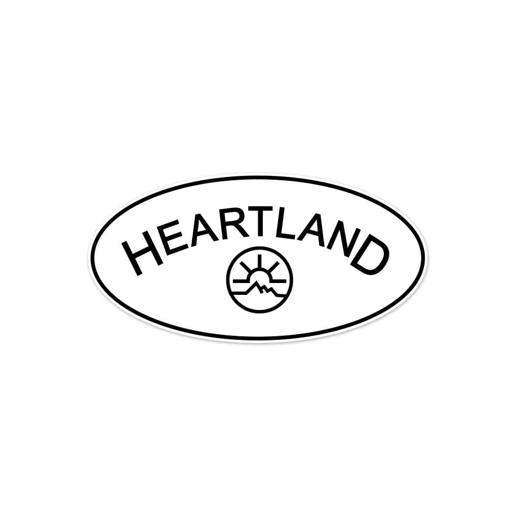 Heartland Ranch Logo Vinyl Sticker – Black Maple Trading Co.