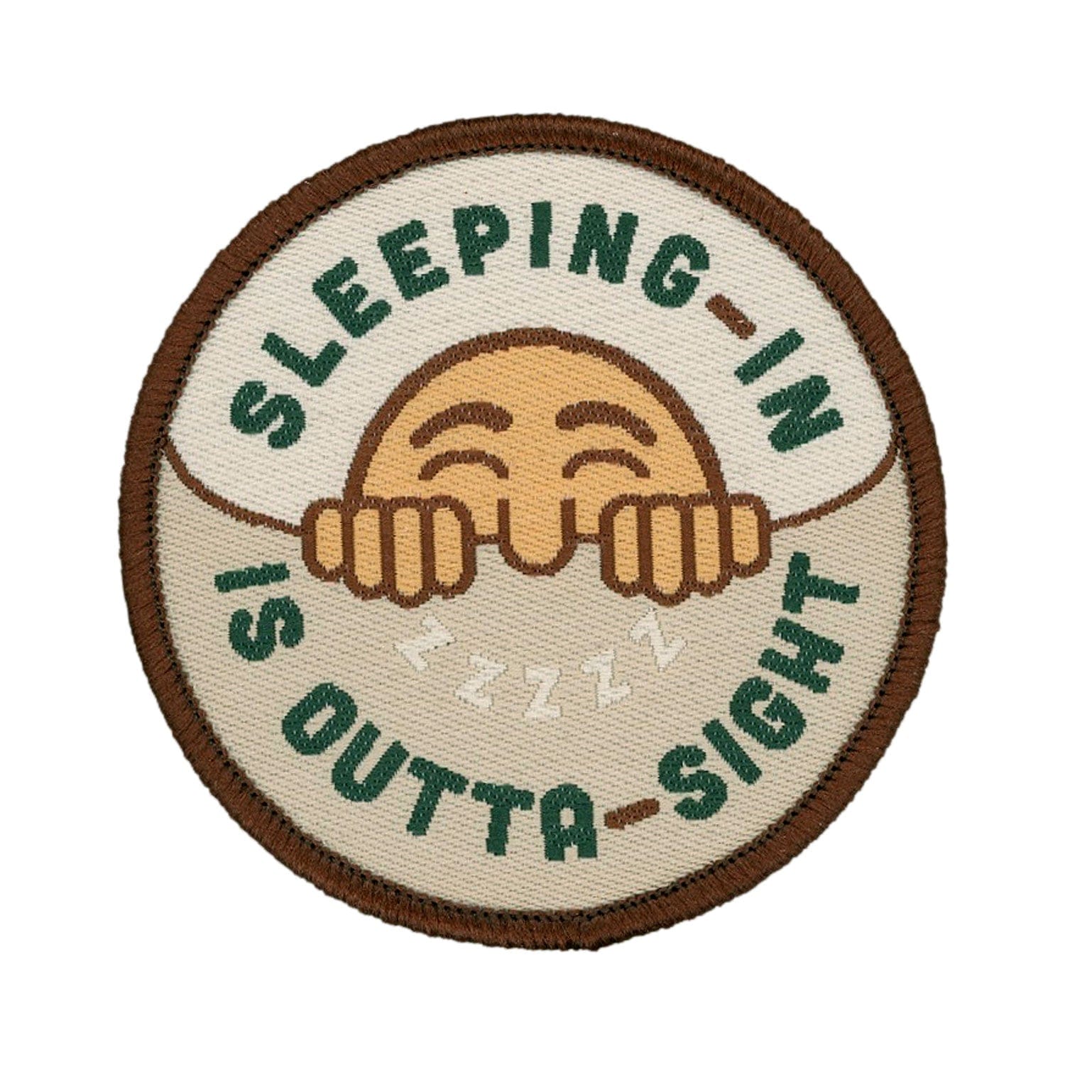 Sleeping in is Outta-Sight Patch – Black Maple Trading Co.