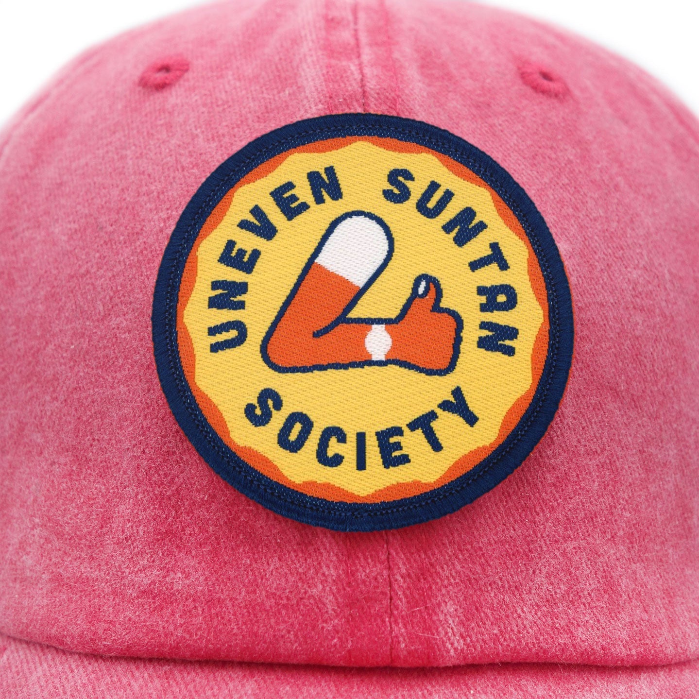 Uneven Suntan Society Pigment Dyed Dad Cap – Black Maple Trading Co.