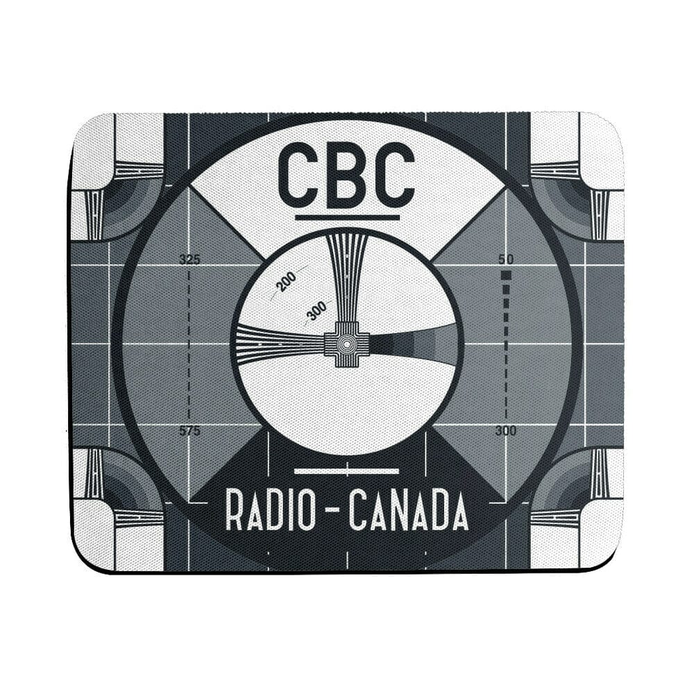 CBC Television Test Pattern Mouse Pad – Black Maple Trading Co.
